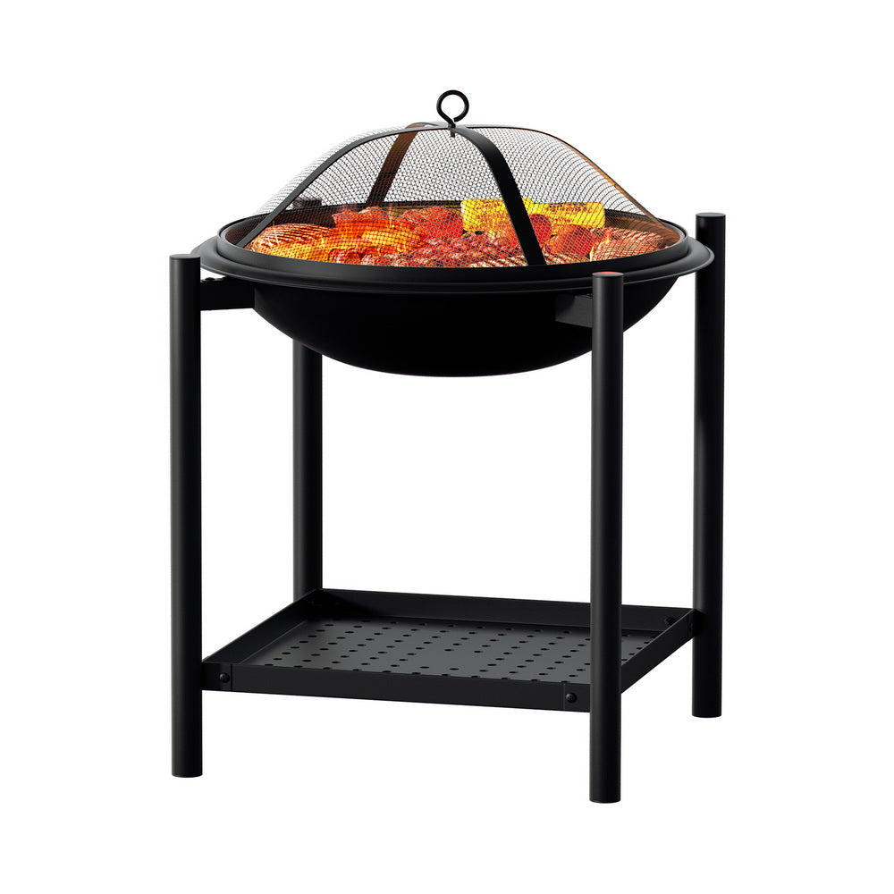 Grillz Fire Pit BBQ Grill 2-in-1 Outdoor – Ember Homewares