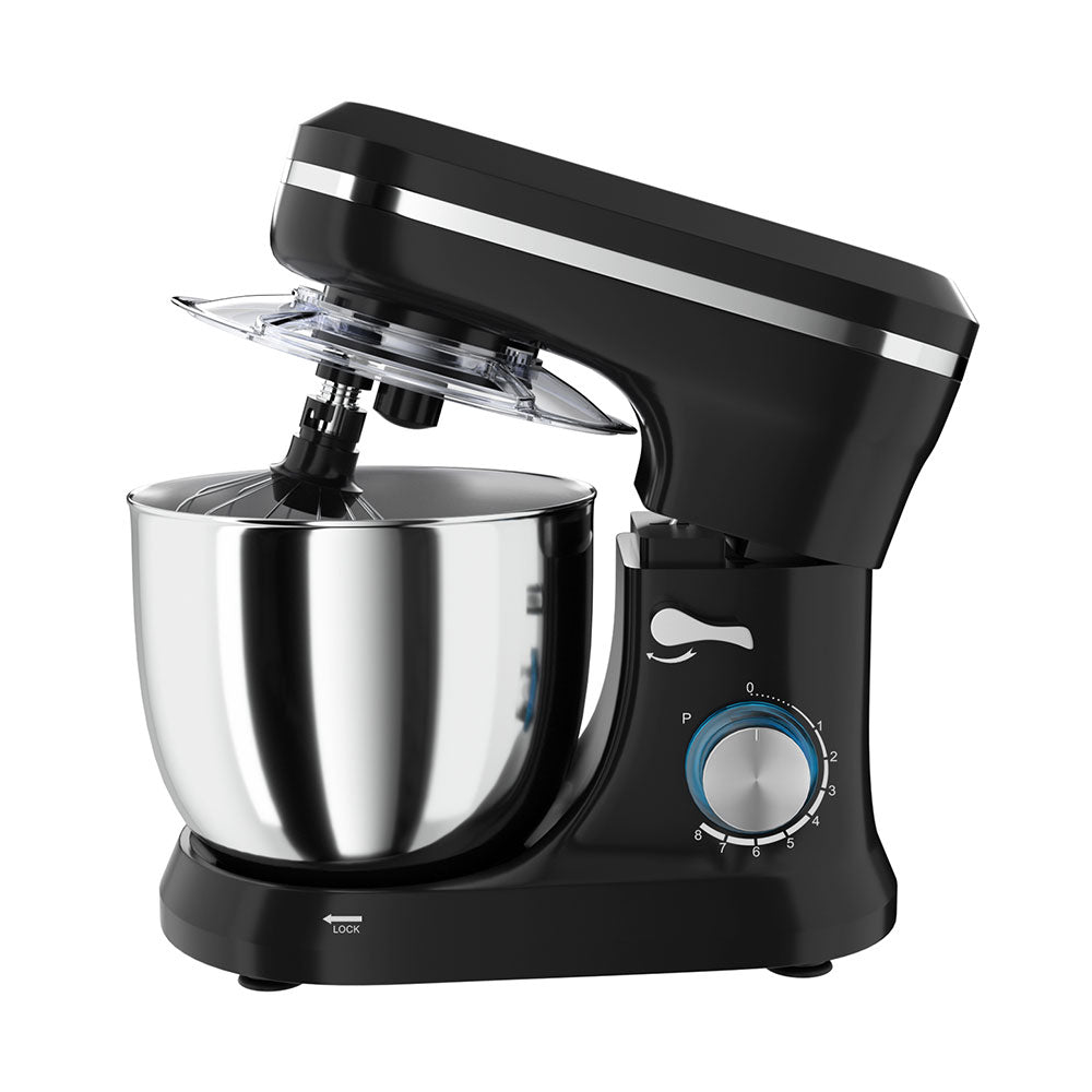 Devanti 3in1 Stand Mixer 8 Speed 5L Mix Master 400W Black – Ember Homewares