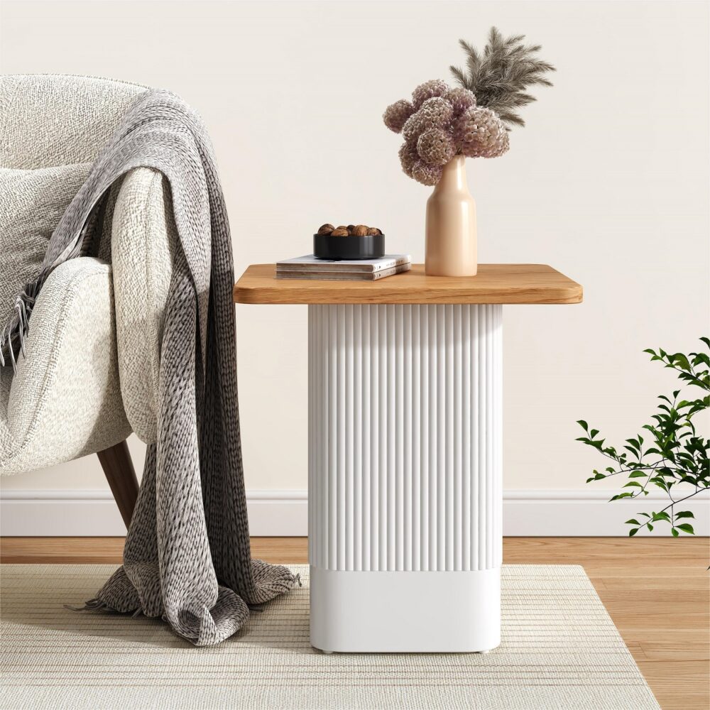 Clara Dusk Natural Side Table – Ember Homewares