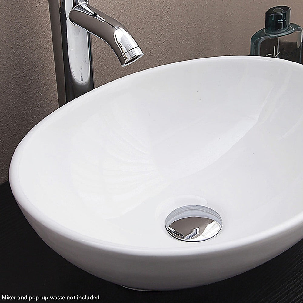 Above Counter Bathroom Vanity Oval Ceramic Basin | Fast Affordable ...
