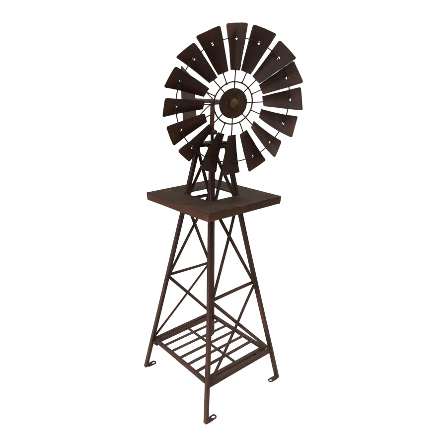 Large Rust Windmill 118cm – Ember Homewares